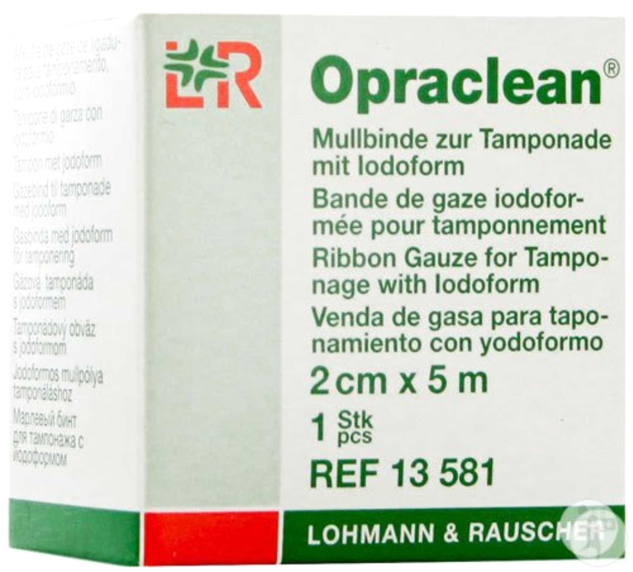 2 oktober 2019 / Opraclean gaasverband met Jodoform vervangt Clauden ...