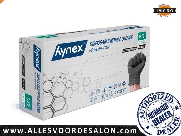 Hynex Soft NItril-5.0 Zwart, Extra Strong, AQL 1,5 - S - Alle Nitril ...