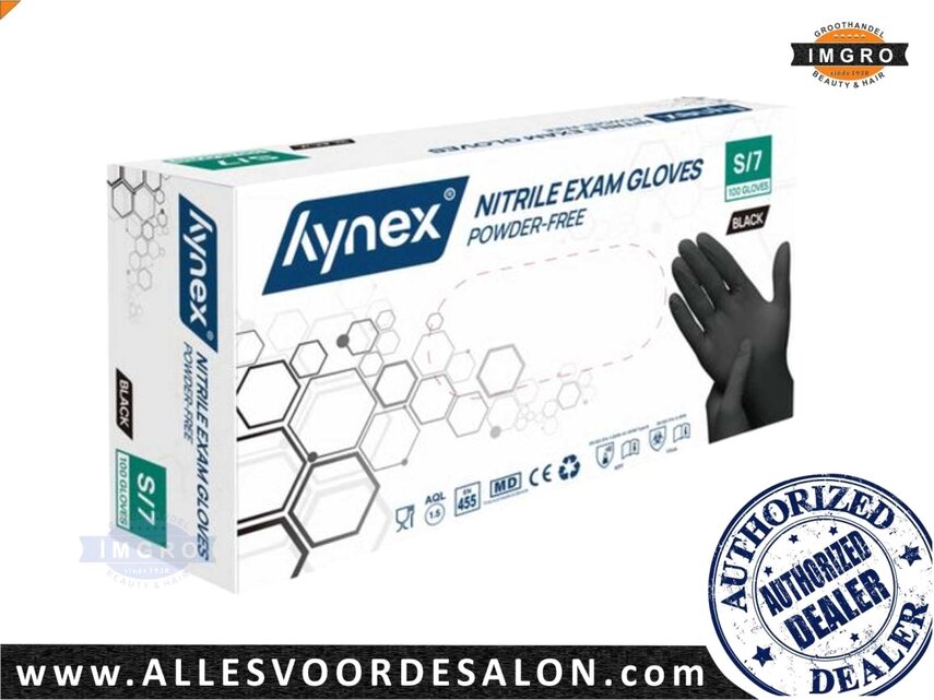 Hynex Soft Nitril-3.5 Zwart, Standaard AQL 1,5 - S - Alle Nitril ...