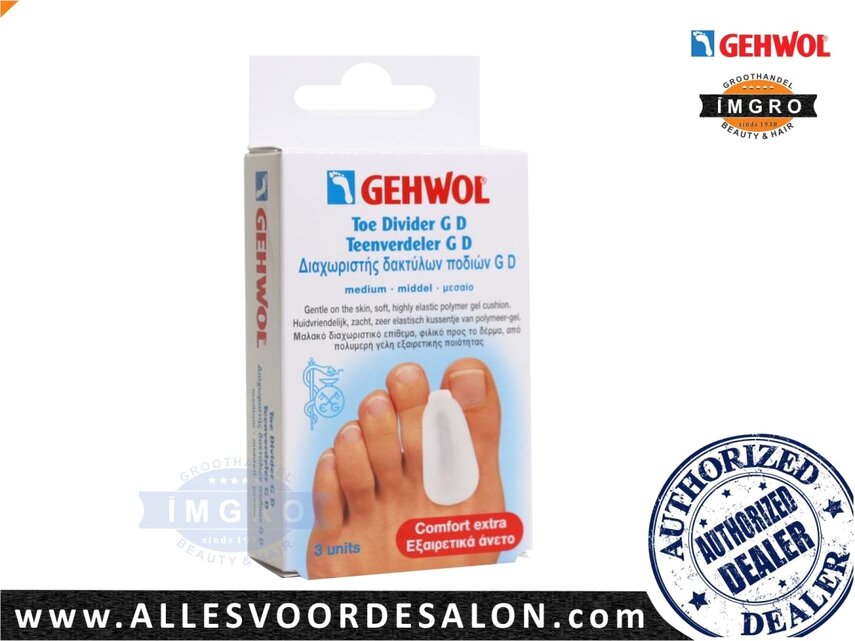Gehwol Toe divider G D Gel / Medium 3 St. (112692919) - IMGRO Beauty