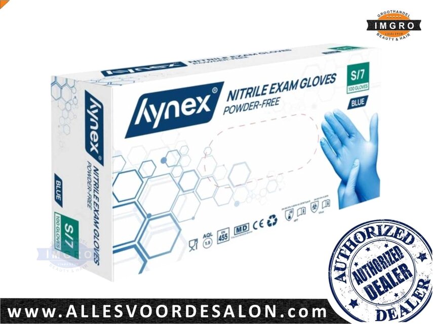 Hynex Soft Nitril-3.5 Blauw, AQL 1,5 - S - Alle Nitril handschoenen ...