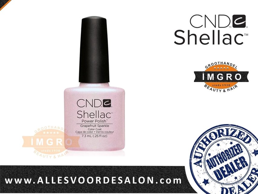 #Shellac Grapefruit Sparkle - UV-Colorgels - IMGRO Beauty