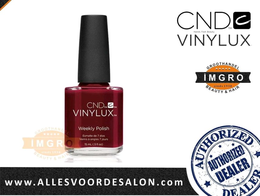 CND Vinylux Oxblood #222 - Nail polish - IMGRO Beauty