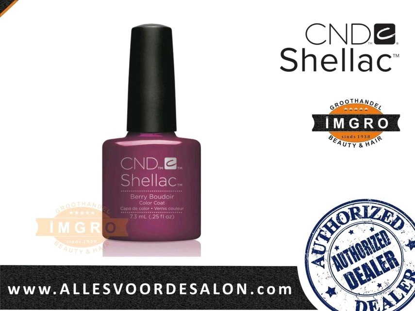 #Shellac Berry Boudoir - UV-Colorgels - IMGRO Beauty