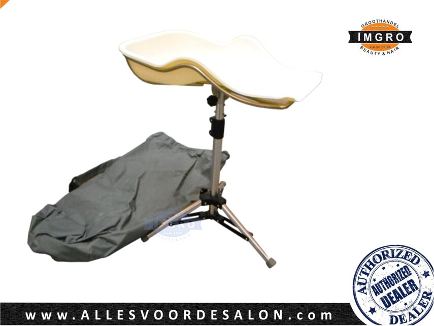 Leg support with flexible shell White + Bag - IMGRO Beauty