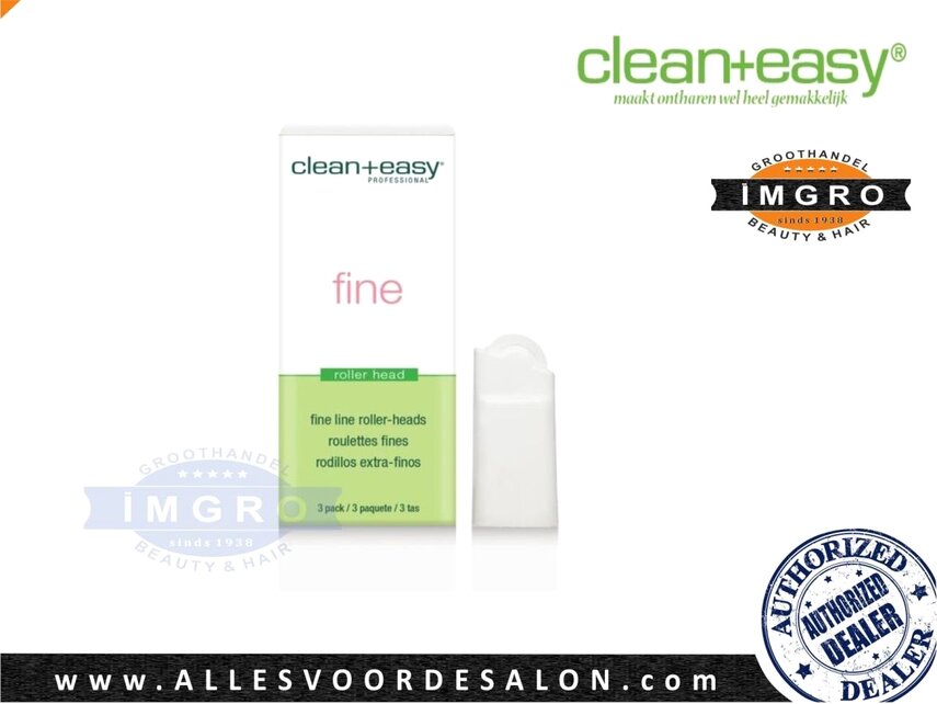 Clean+Easy Harsrollers Fine (3st) - Harsrollers - IMGRO Beauty