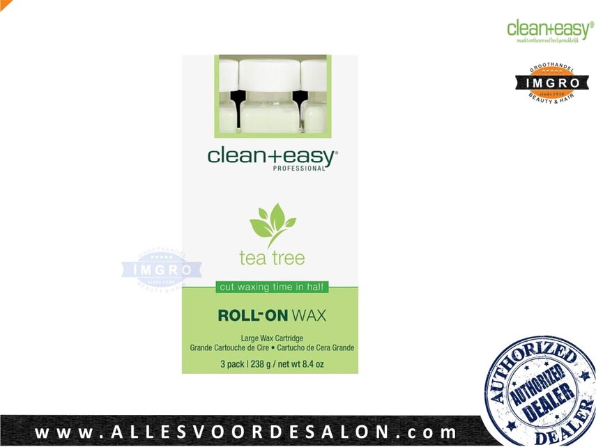 Clean+Easy Harsvulling Tea Tree (3st) Leg/Large - Harspatronen - IMGRO ...