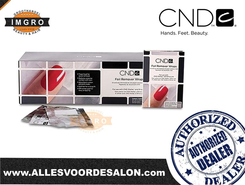 CND Shellac Foil Remover Wraps (250St) - Colorgel remover foils - IMGRO ...