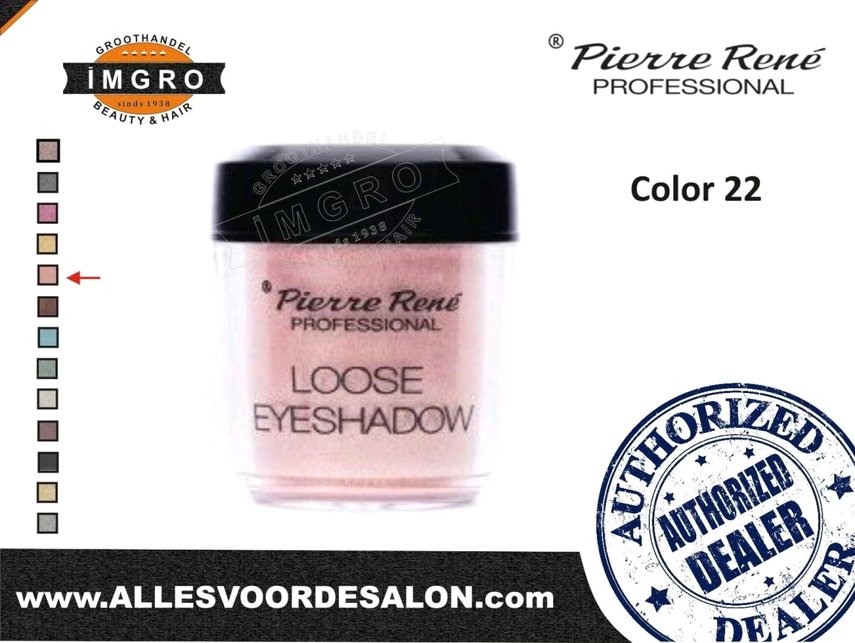Pierre Rene Eyeshadow Loose , #22, 5 gr. OP=OP!! - IMGRO Beauty