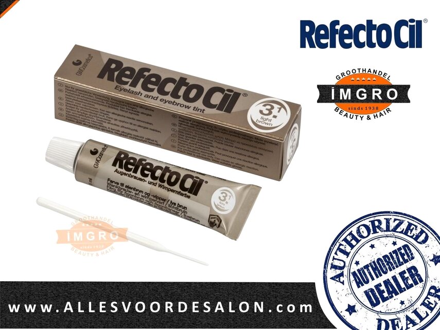 Refectocil 3.1 Lichtbruin - Wimpers verven - IMGRO Beauty