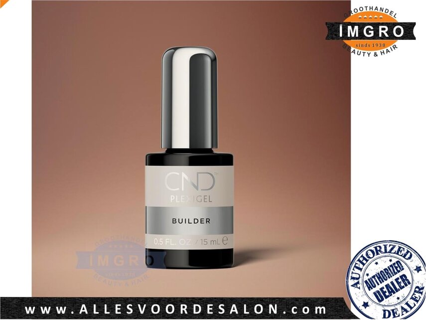 #CND Plexigel Builder / Oat Milk,15ml - Brush in a bottle - IMGRO Beauty